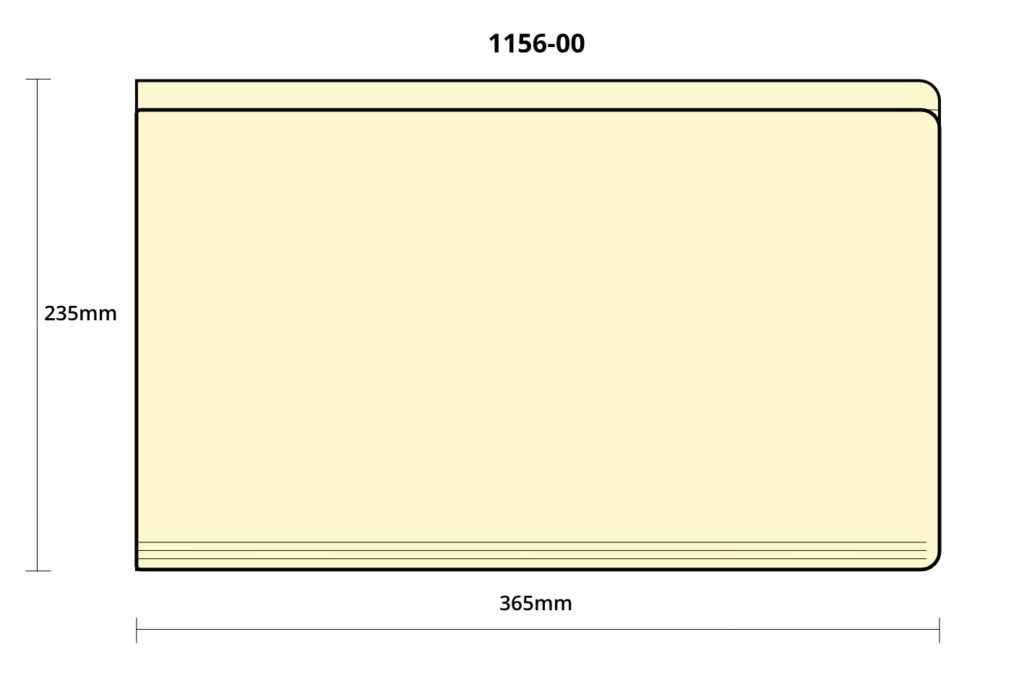 1156-00 : Buff Top Tab Folder | Datafile