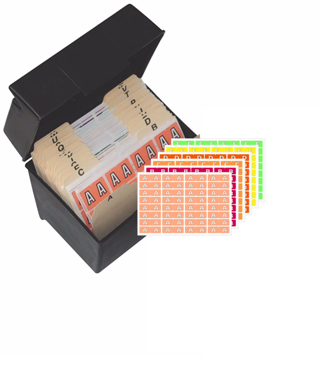 L7702 : HALF SIZE Alphabetic Starter Kit (3936 labels) | Datafile