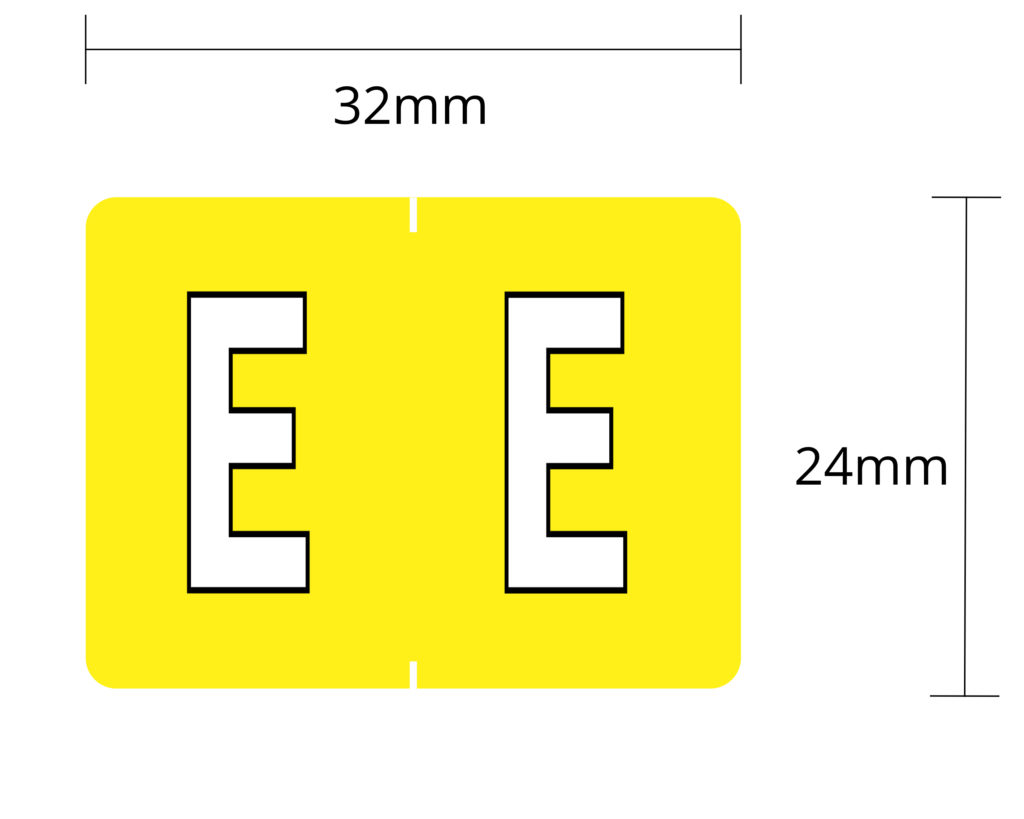 L8701-* : Alphabetic Labels (Individual Letter, 240/pack) | Datafile