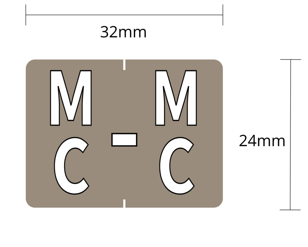 L8702 : Alphabetic Starter Kit (3840 labels) | Datafile