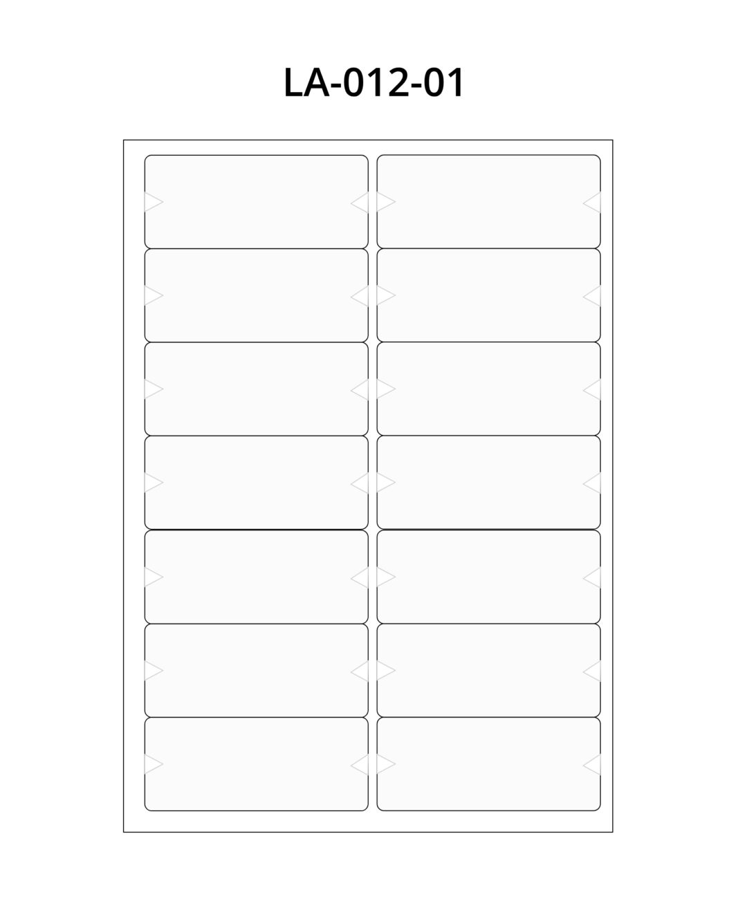 LA-012-01 : Double Name Labels | Datafile