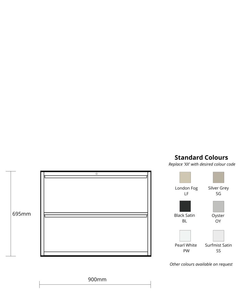 Flipper Door Cabinet - LL | Datafile