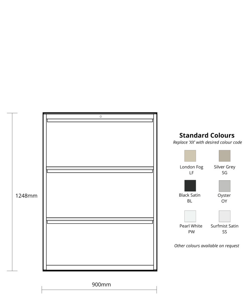 Flipper Door Cabinet - XL | Datafile