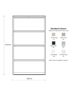 Flipper Door Cabinet - XL | Datafile